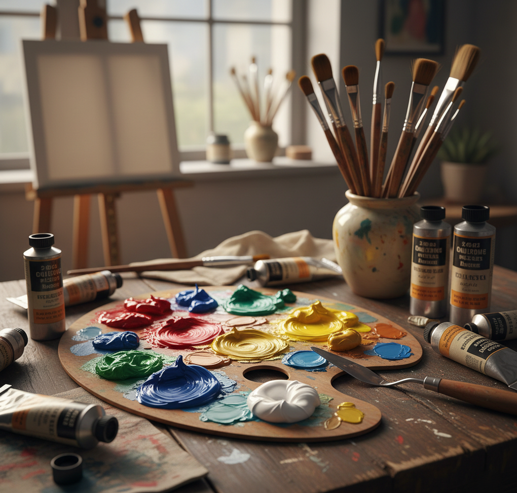 Oil Paint Colors Explained: How to Choose Shades and Brands – The Good ...