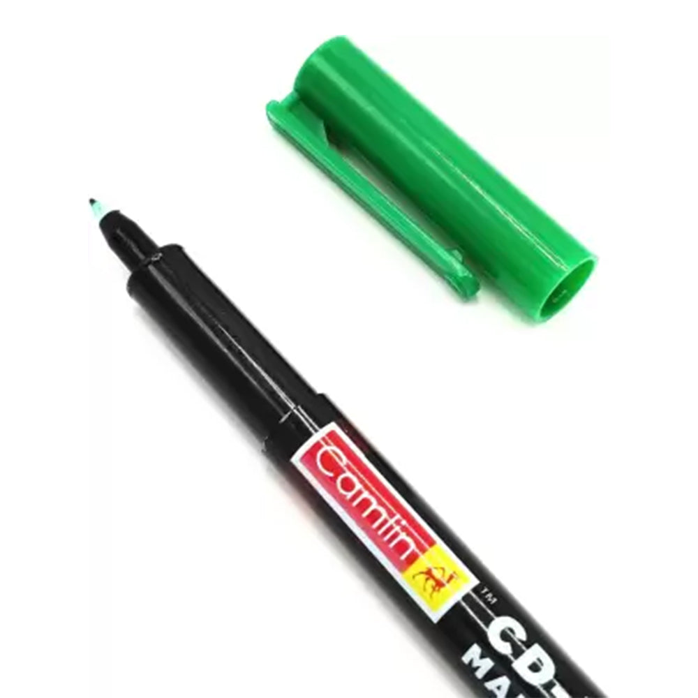 Camlin CD - DVD Marker Pen - Available in Green, Red, Blue and Black ...