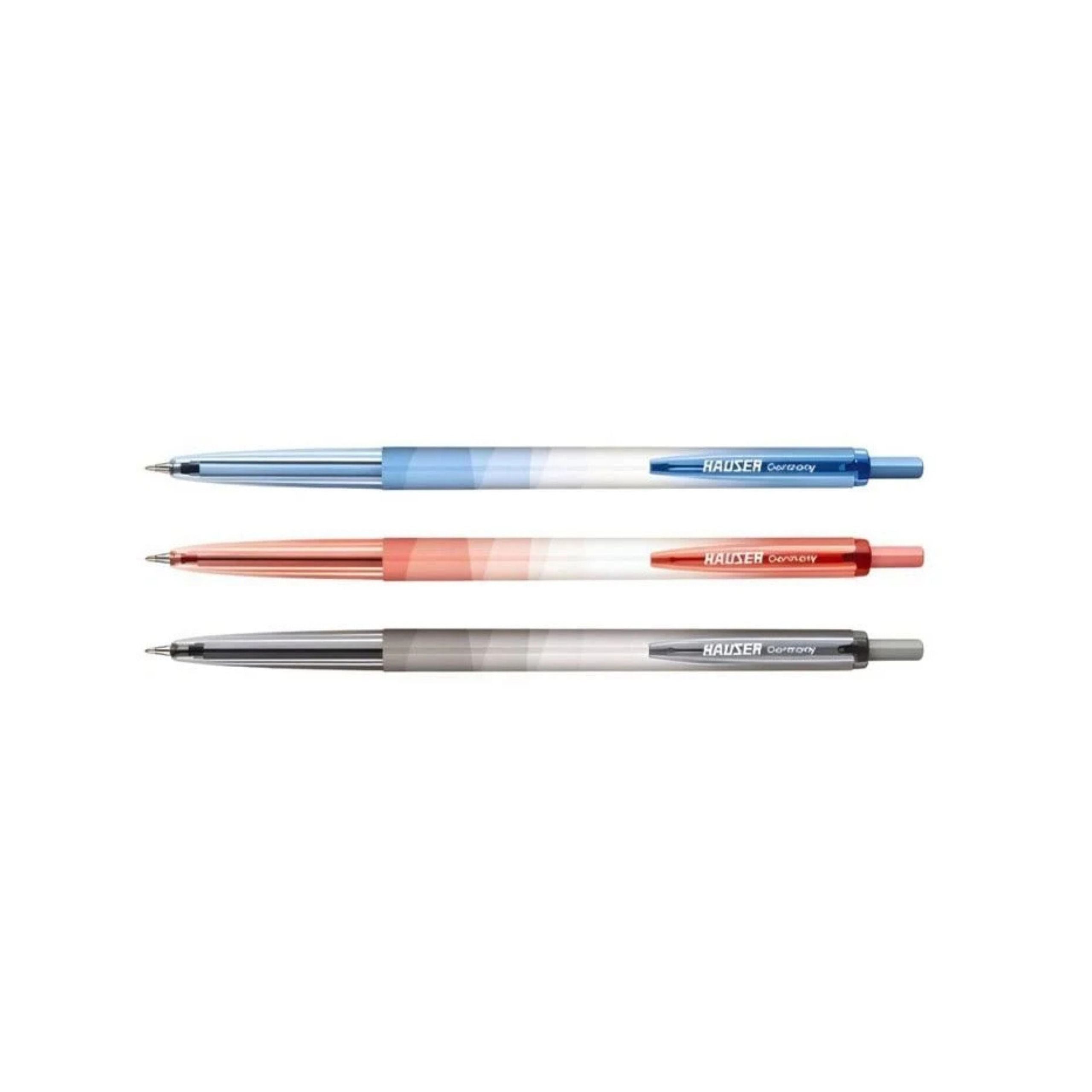 Hauser Auto-Click Ball Pen – Pack of 10 | Smooth Writing Pens – The ...