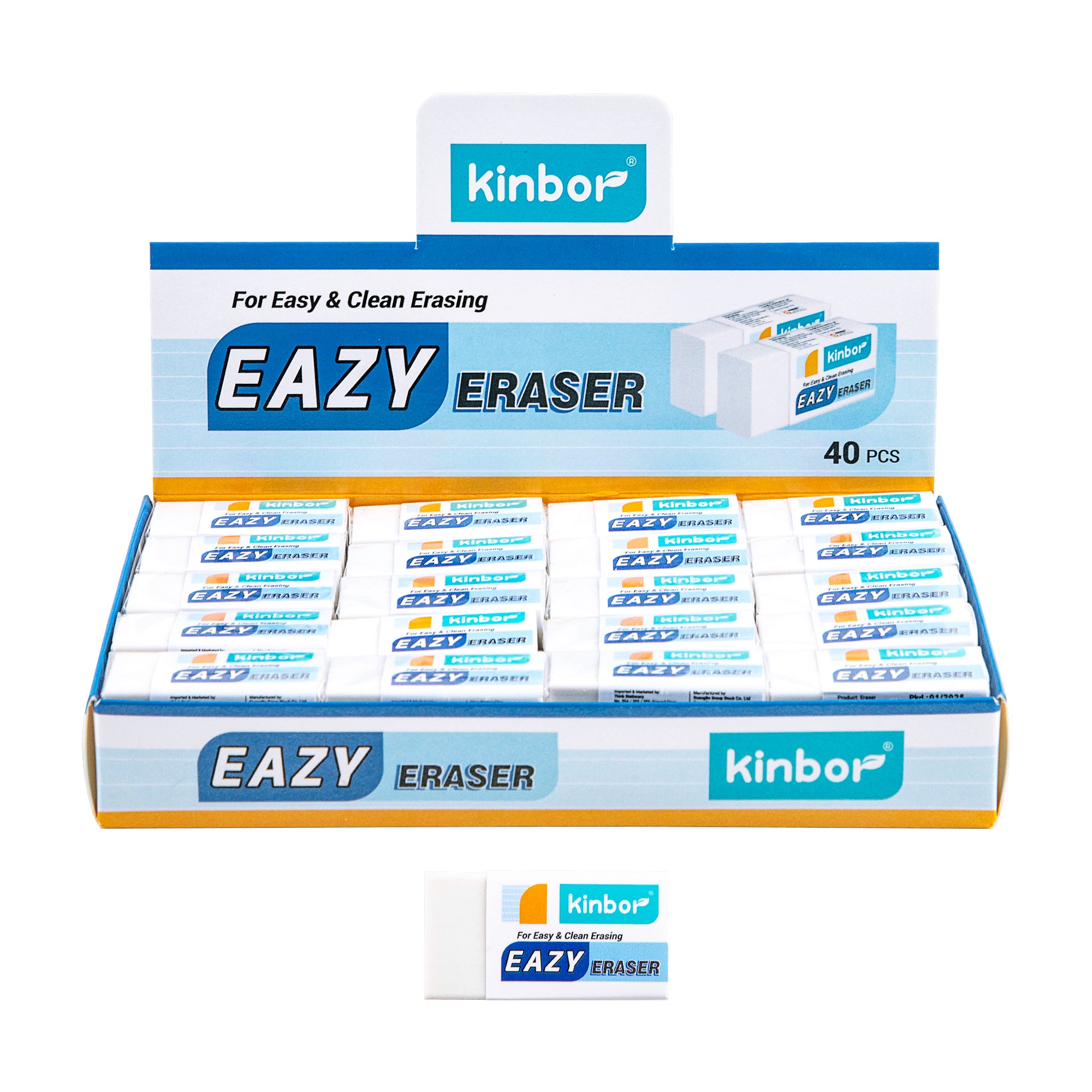 Kinbor Eazy Eraser | Smudge-Free Eraser for School, Office & Art – The ...